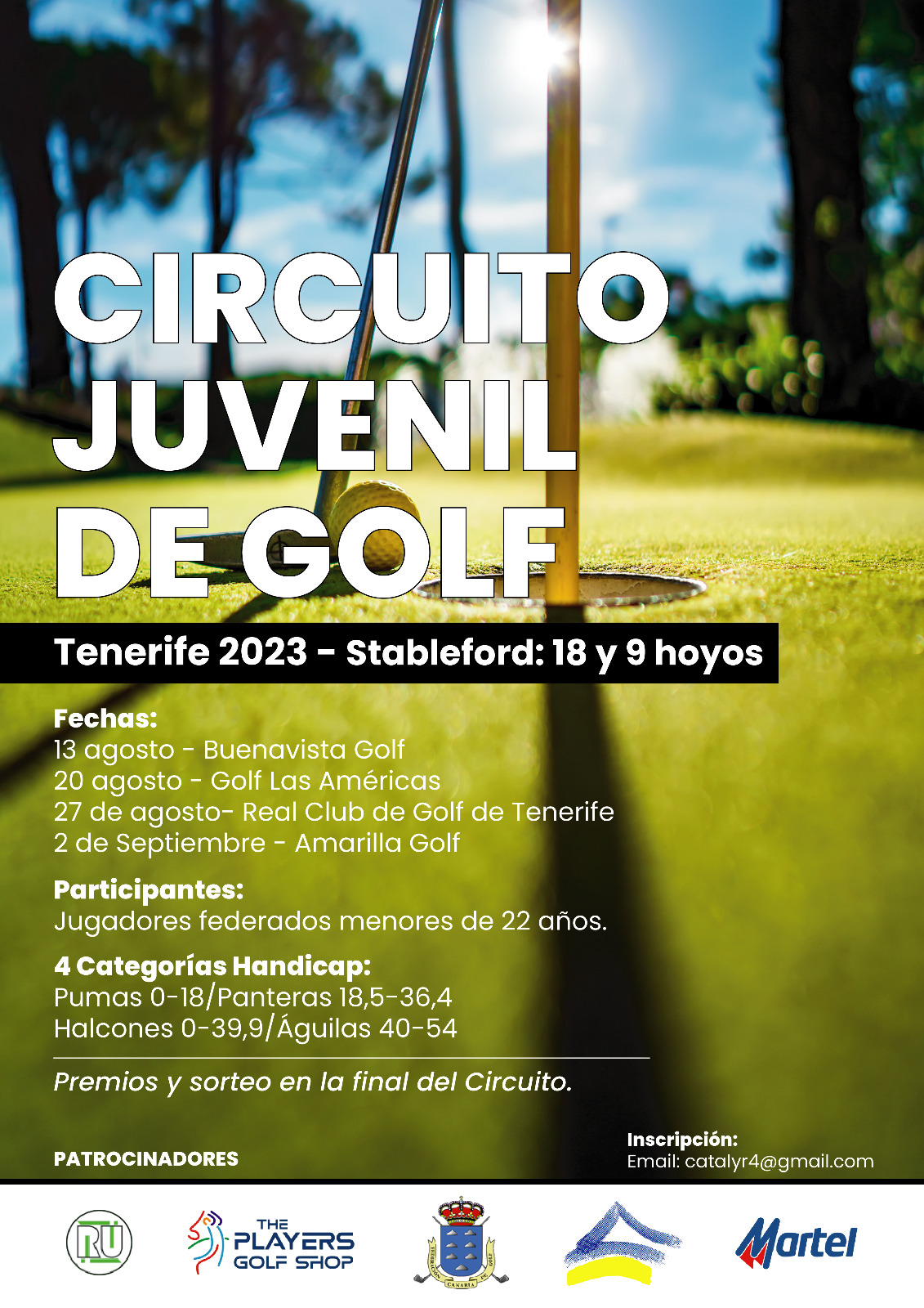 El sitio de los golfistas más jóvenes - golfencanarias.com